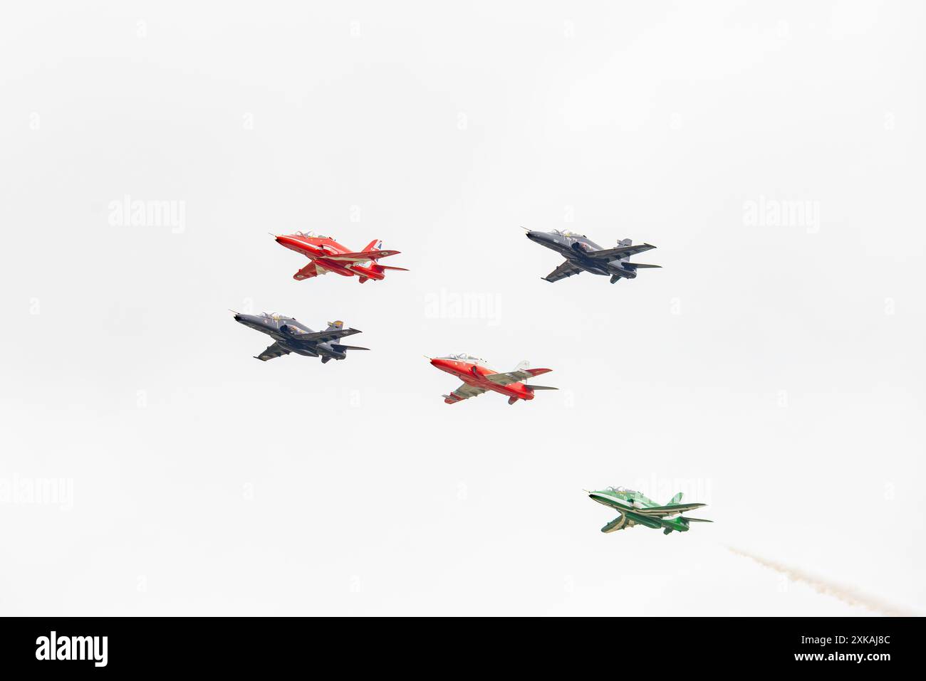 Fairford, UK. 21 JUL, 2024. 50th anniversary of the Hawk aircraft as ...