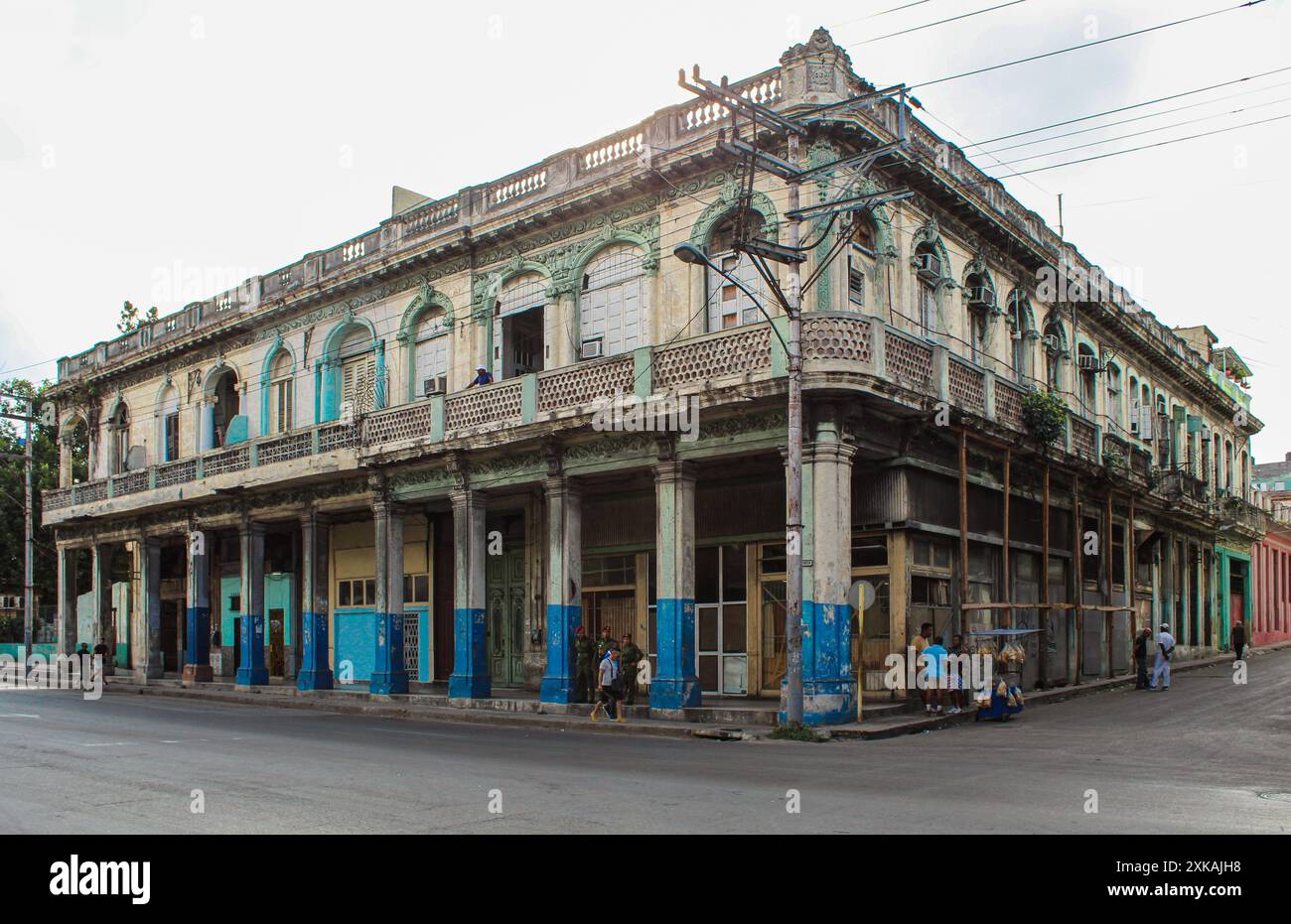 Cuban Architecture: Beautiful Old Spanish Colonial Style Building in ...