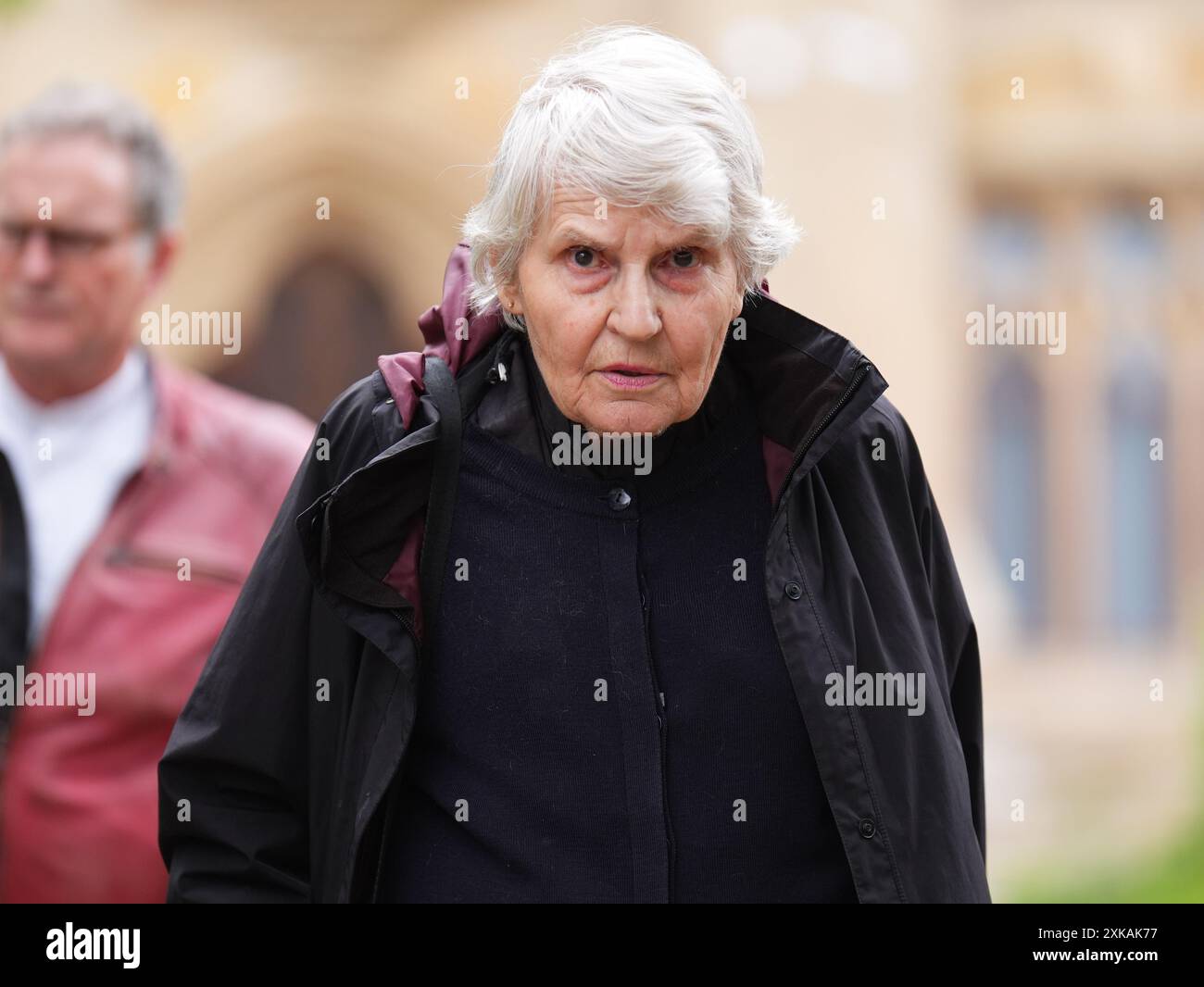 Reverend Sue Parfitt leaving Wood Green Crown Court, London where her ...
