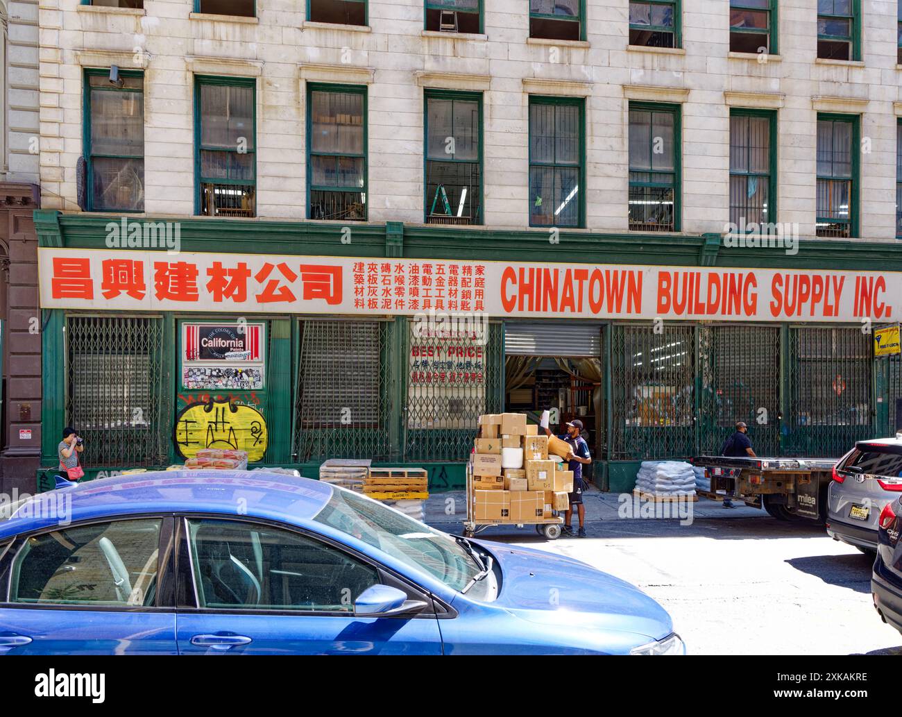 NYC Chinatown: Latimer Building, 72 Walker Street, a commercial loft ...
