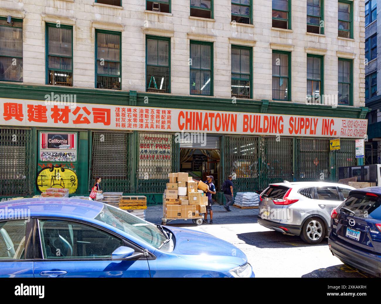NYC Chinatown: Latimer Building, 72 Walker Street, a commercial loft ...