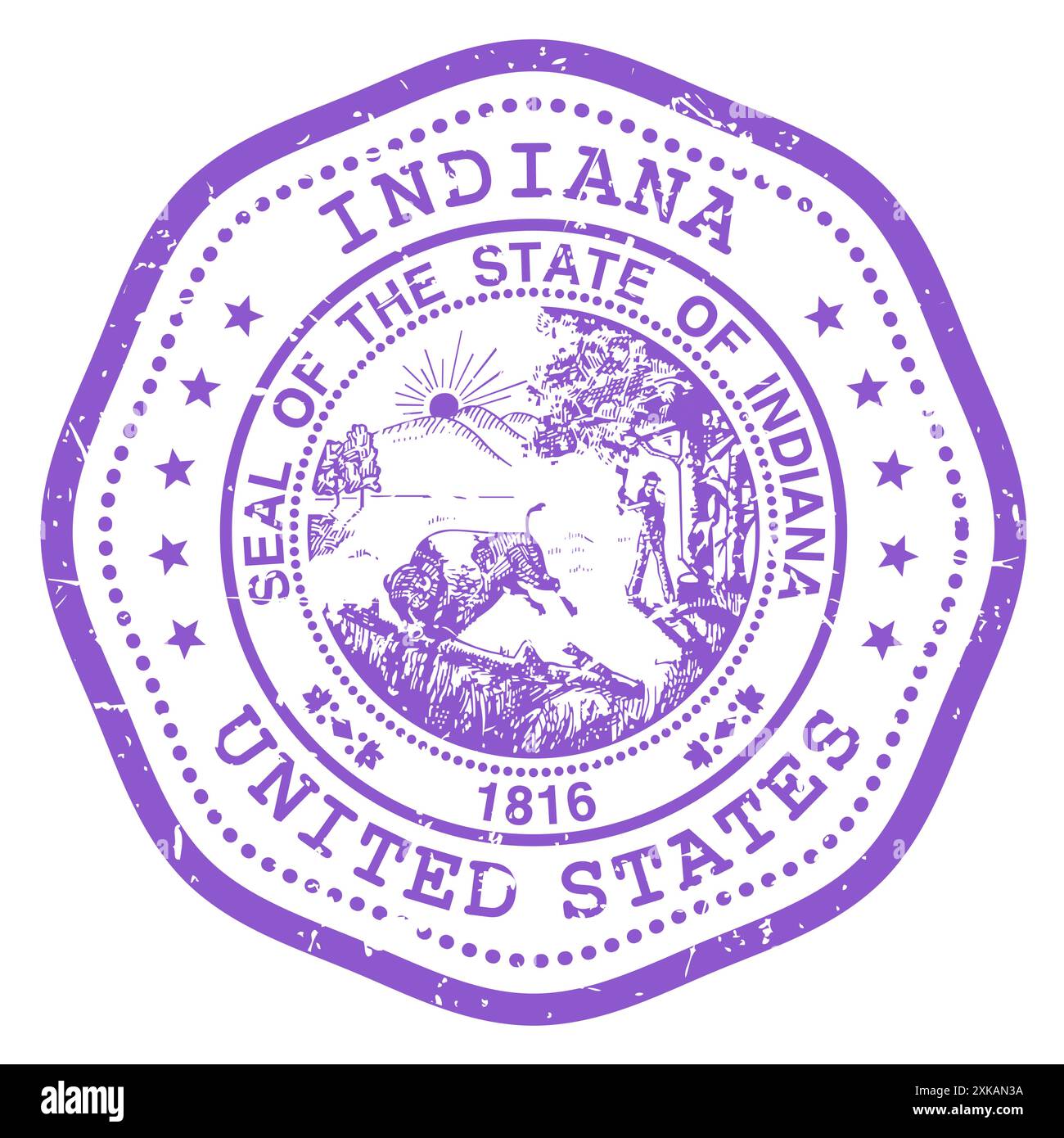 Indiana letter hi-res stock photography and images - Alamy