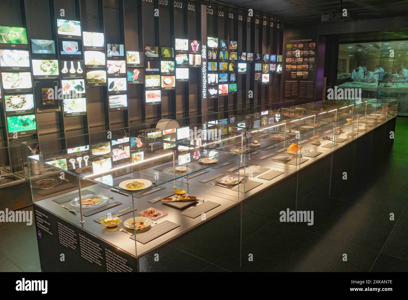 Roses, Spain - 20 July, 2024: Culinary exhibition at the El Bulli 1846 ...