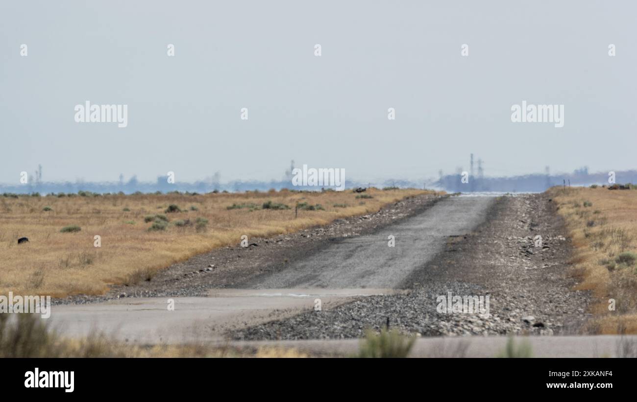 Hanford Reservation from Highway 240, Washington Stock Photo - Alamy