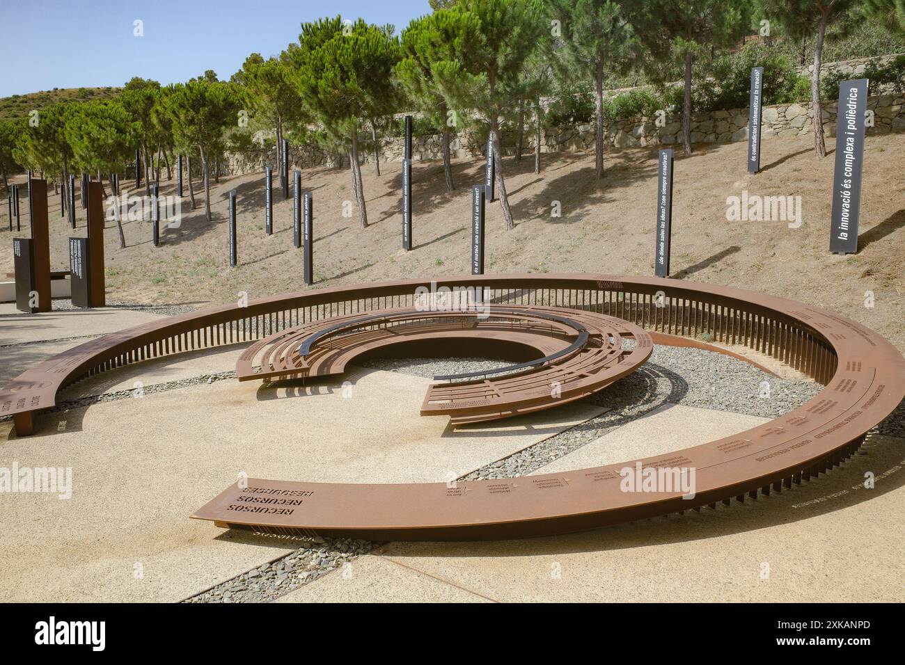 Roses, Spain - 20 July, 2024: Creative culinary exhibits at the El ...
