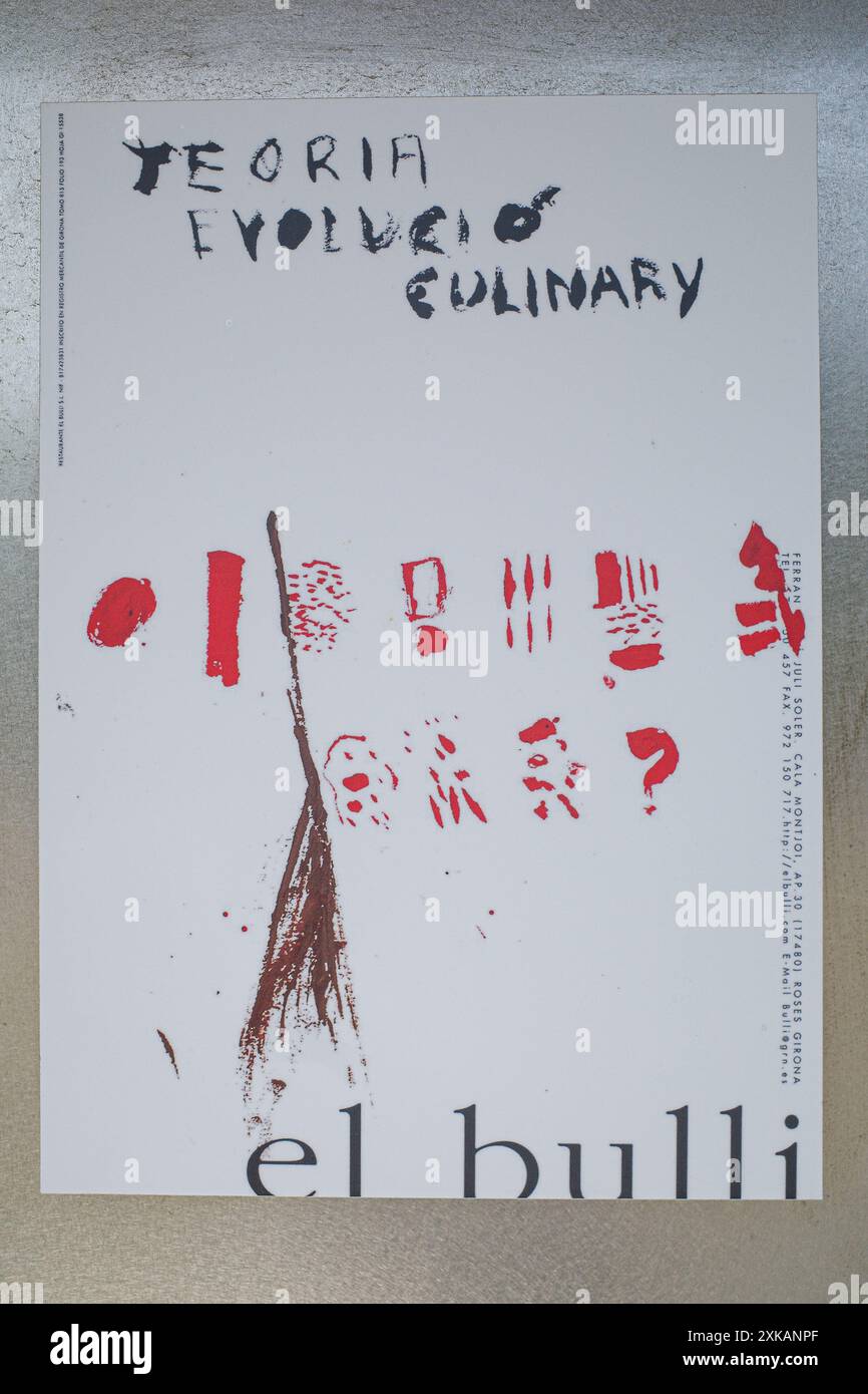 Roses, Spain - 20 July, 2024: Creative culinary exhibits at the El ...