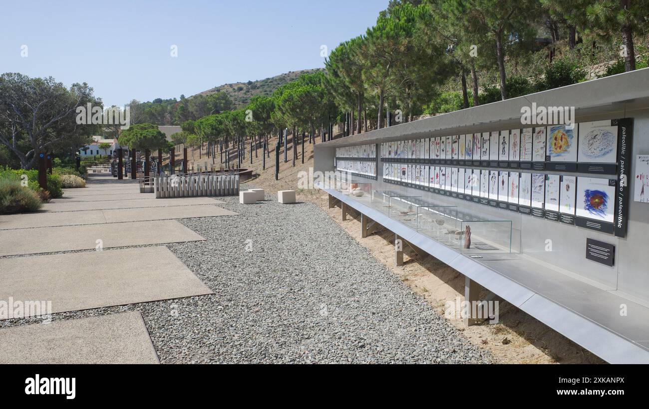 Roses, Spain - 20 July, 2024: Creative culinary exhibits at the El ...