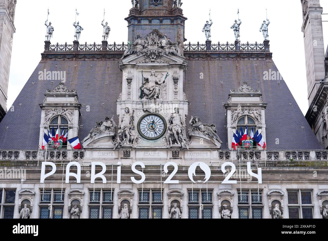 A general view at the Hotel Ville, Paris. The Opening Ceremony of the ...