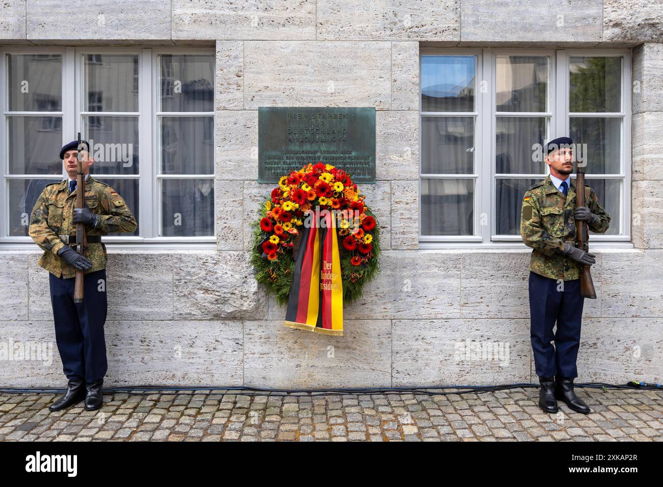 Feierstunde 80. Jahrestag des Attentatsversuchs gegen die NS-Diktatur ...