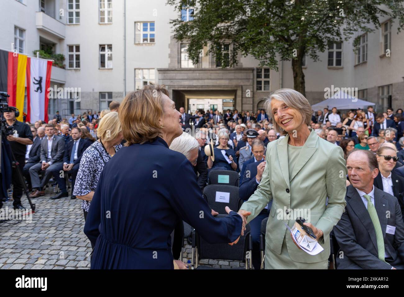 Elke Büdenbender, Frank-Walter Steinmeier, Valerie Riedesel, Freifrau ...