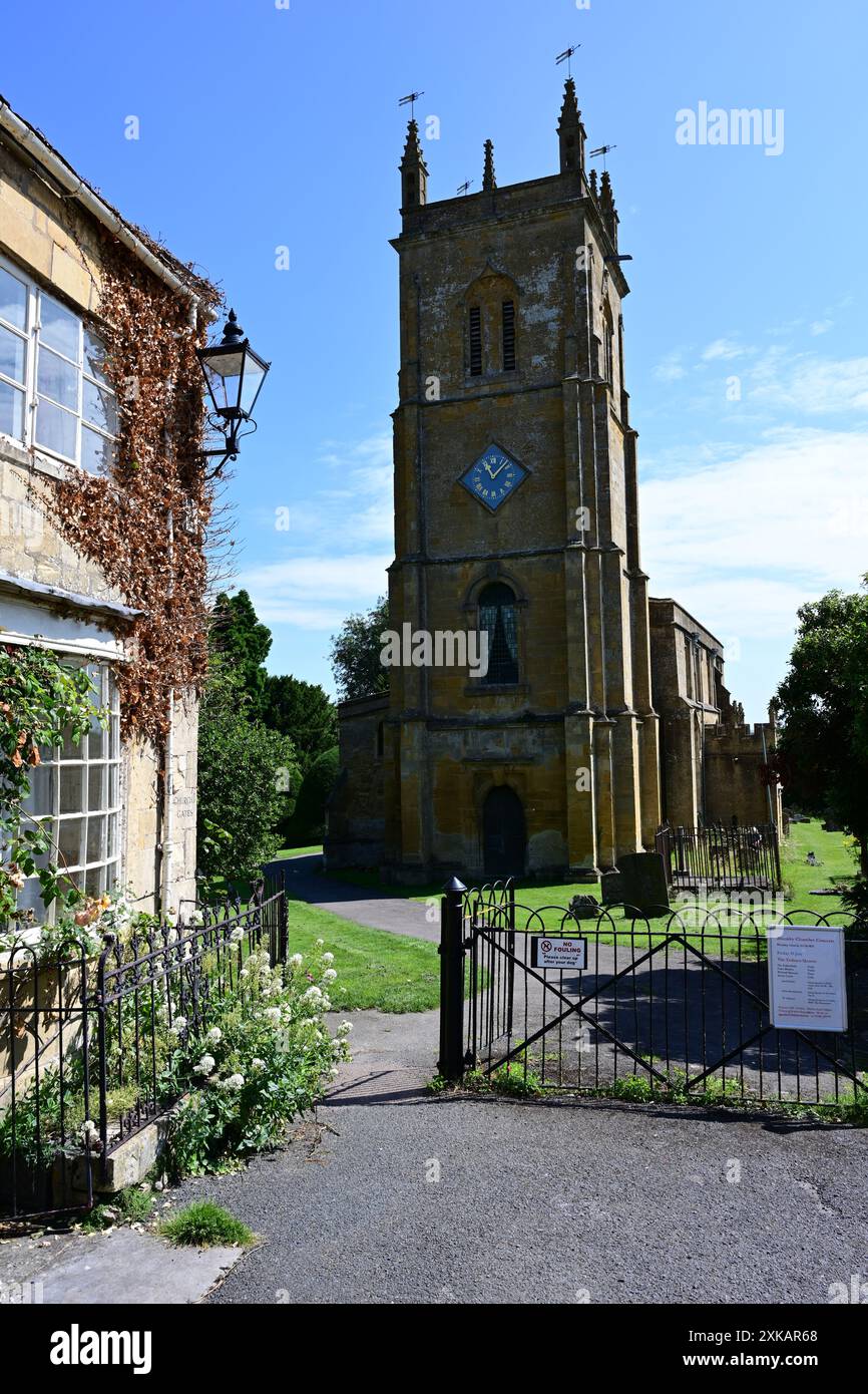 Blockley, St Peter's and Saint Paul's church, used in the Father Brown ...