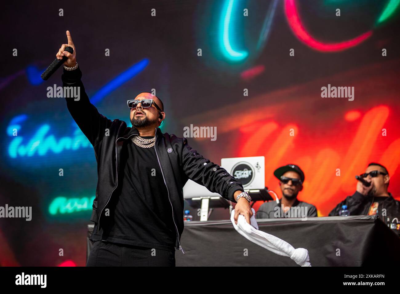 Jamaican dancehall deejay Sean Paul Ryan Francis Henriques performs at ...