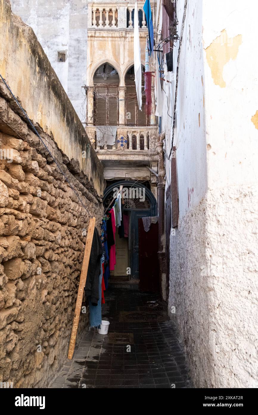 Traditional building the Medina of Casablanca on 8 October 2023 ...