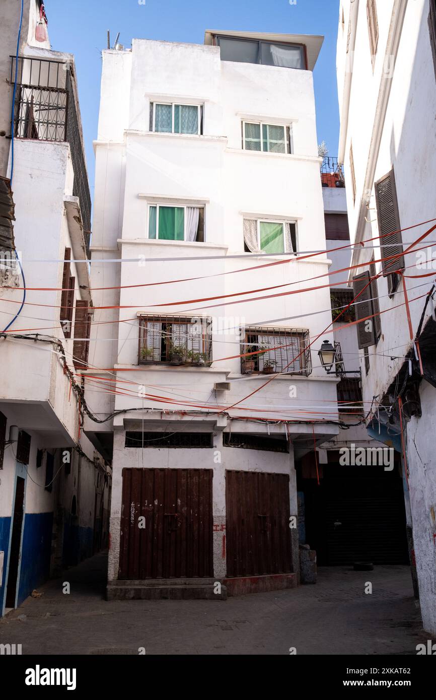 Traditional building the Medina of Casablanca on 8 October 2023 ...