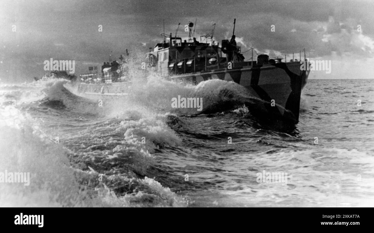 German minesweepers and clearing boats during the Second World War ...