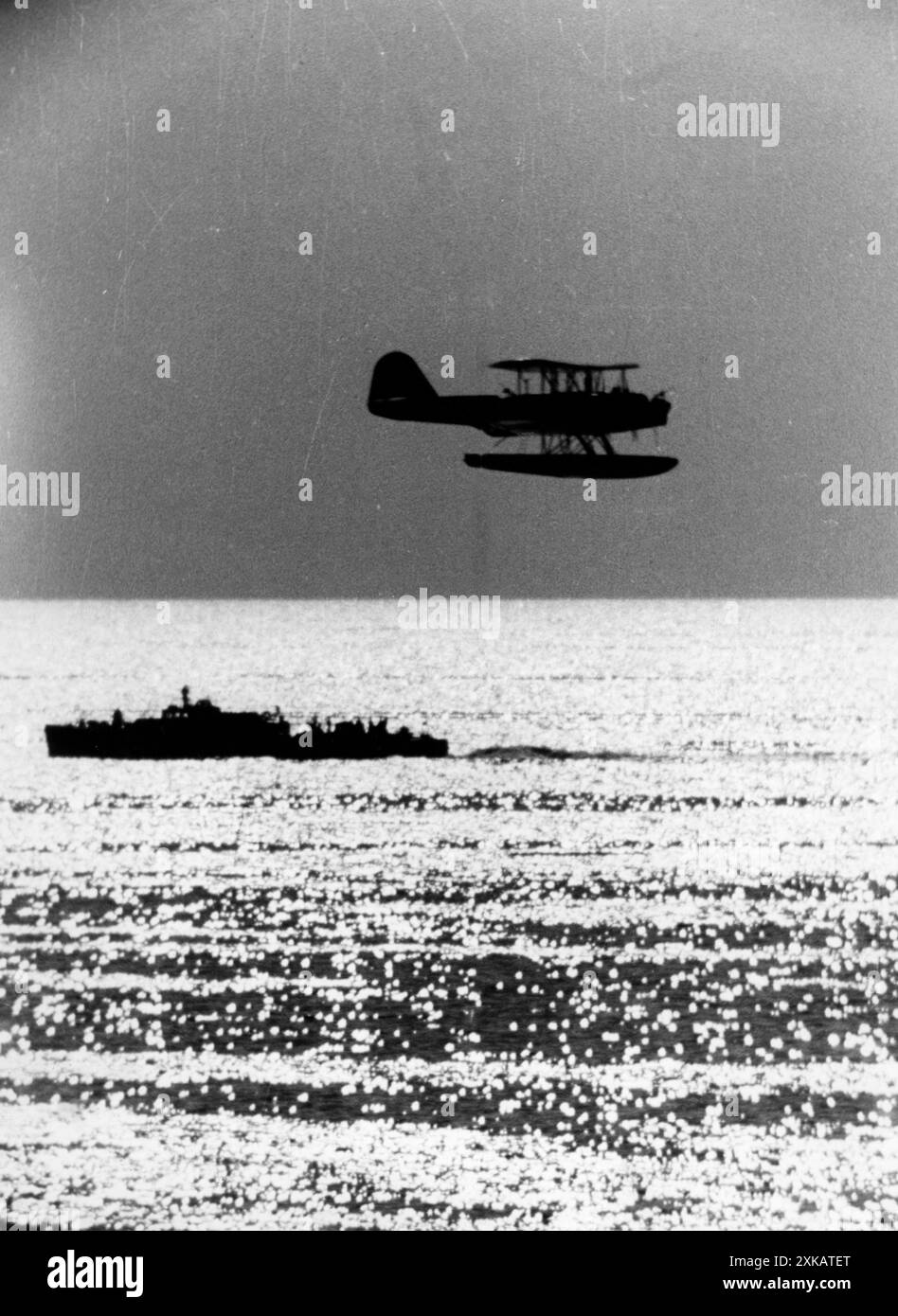 German minesweepers and clearing boats in the Second World War. Undated ...