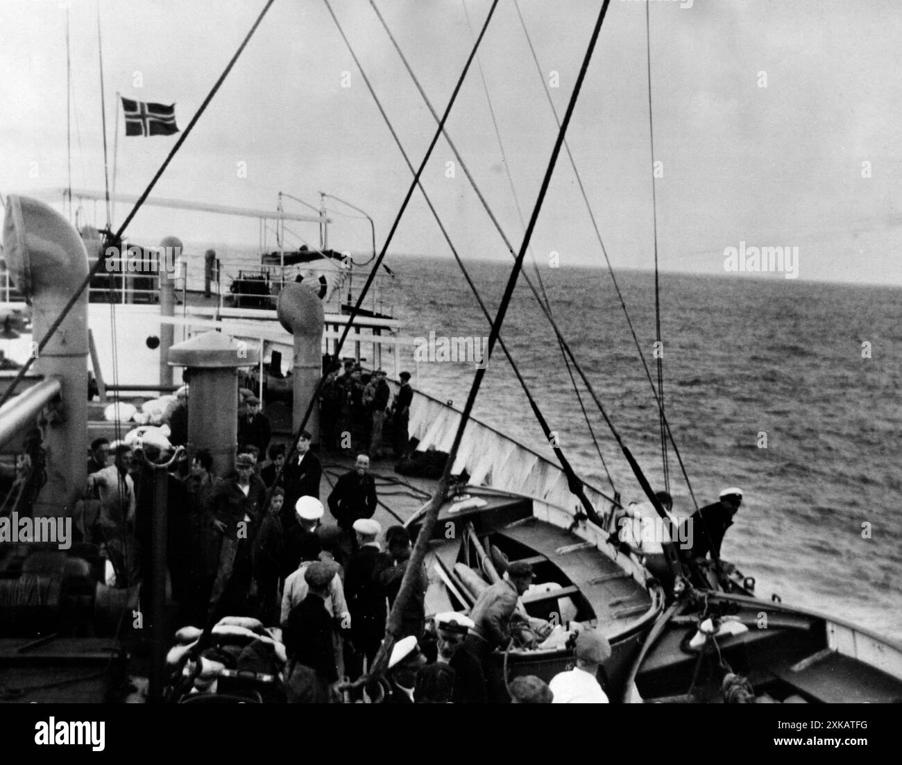 After the sinking of the British tanker British Influence, the ...