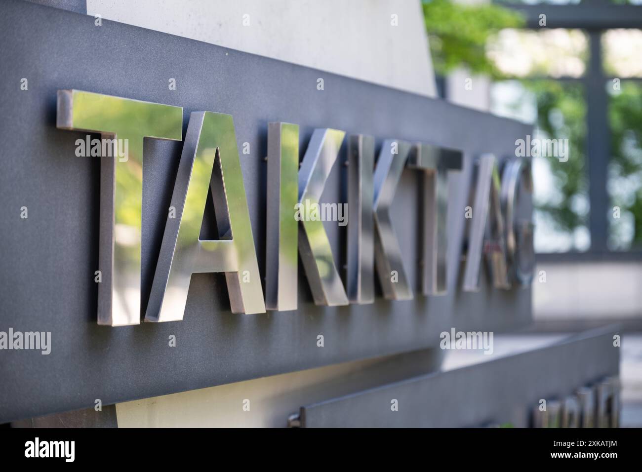 Stuttgart, Germany. 22nd July, 2024. The logo of the office furniture ...