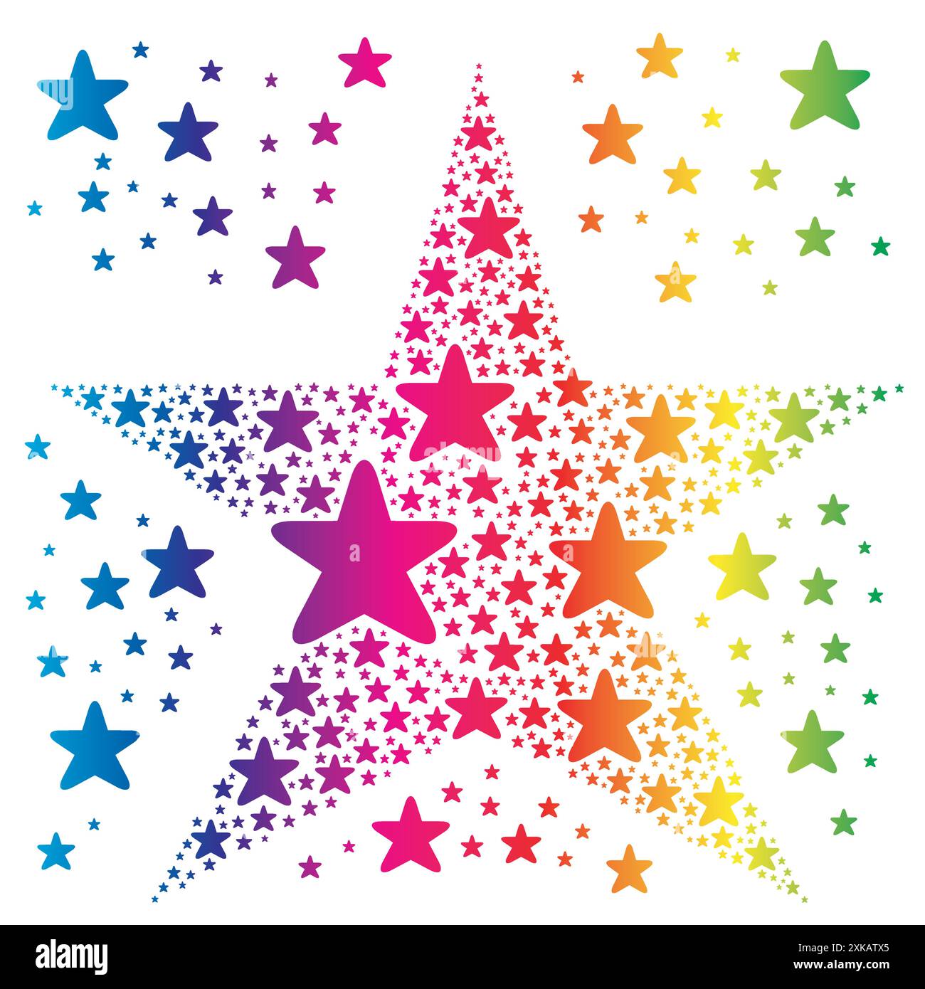 Big christmas star in Stock Vector Images - Alamy