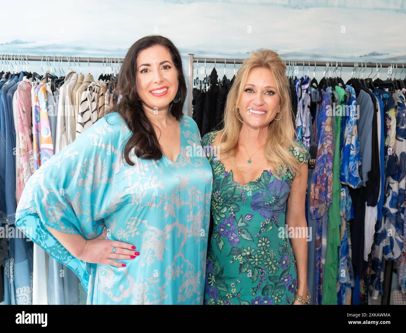 Stephanie Mattera and Leesa Rowland attends the Leesa Rowland Manhattan ...