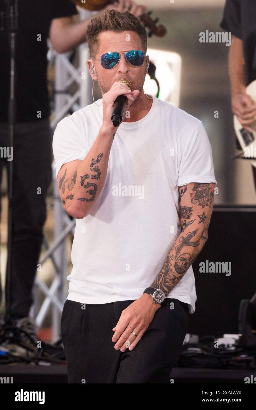 Ryan Tedder, OneRepublic on stage for NBC Today Show Concert Series ...