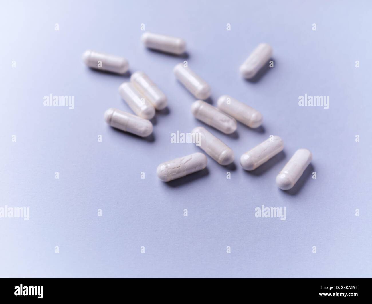 Tyrosine capsules (one of the 20 standard amino acids). A dietary ...