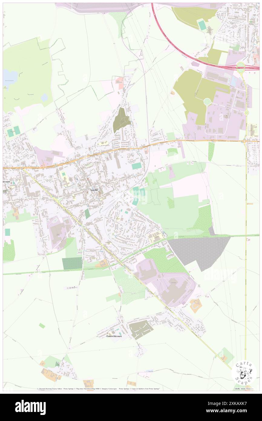 Aniche, North, FR, France, Hauts-de-France, N 50 19' 47'', N 3 15' 3 ...