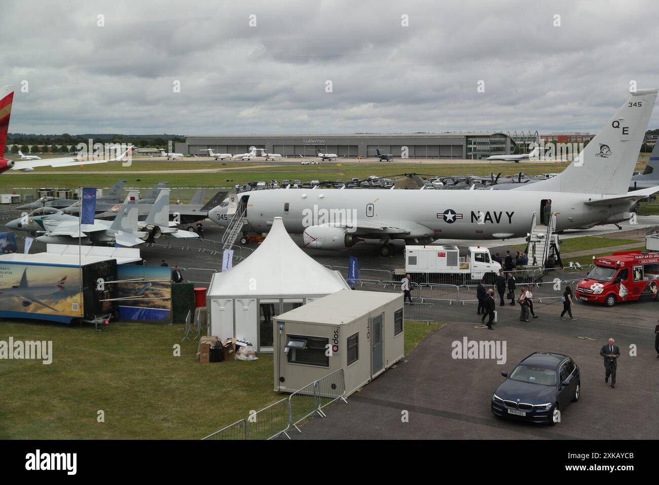 Farnborough, UK. 22nd July, 2024. Farnborough International Airshow ...