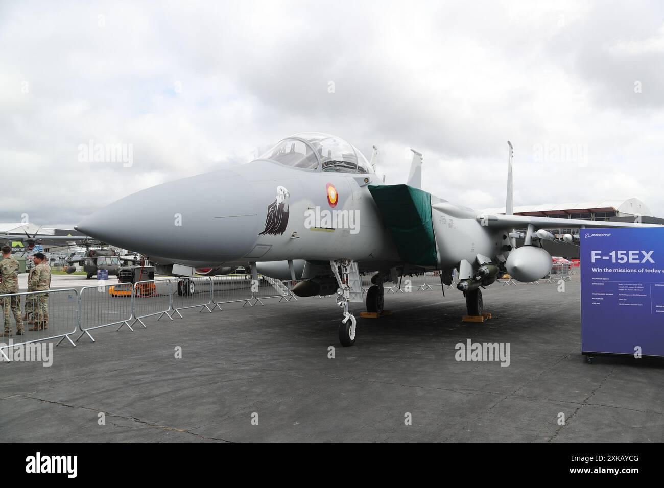 Farnborough, UK. 22nd July, 2024. Farnborough International Airshow ...