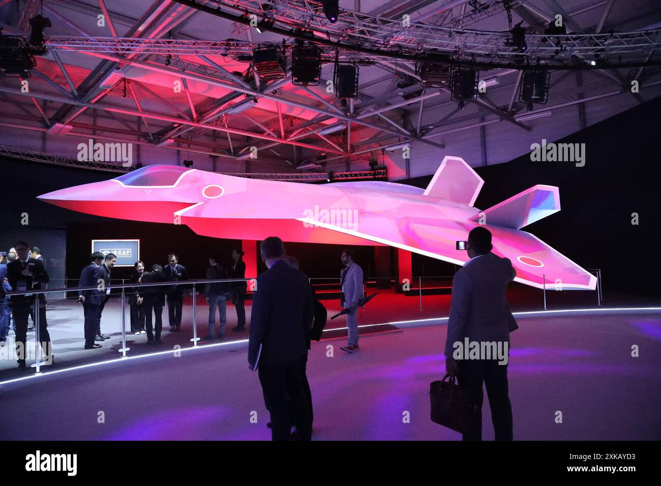 Farnborough, UK, 22 July 2024. Farnborough International Airshow 2024 ...