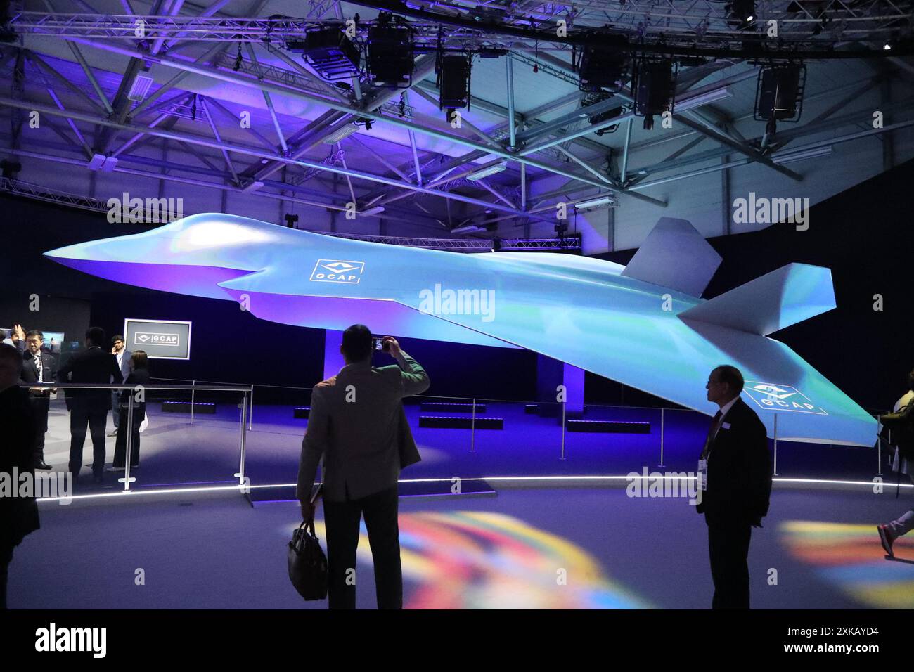 Farnborough, UK, 22 July 2024. Farnborough International Airshow 2024 ...