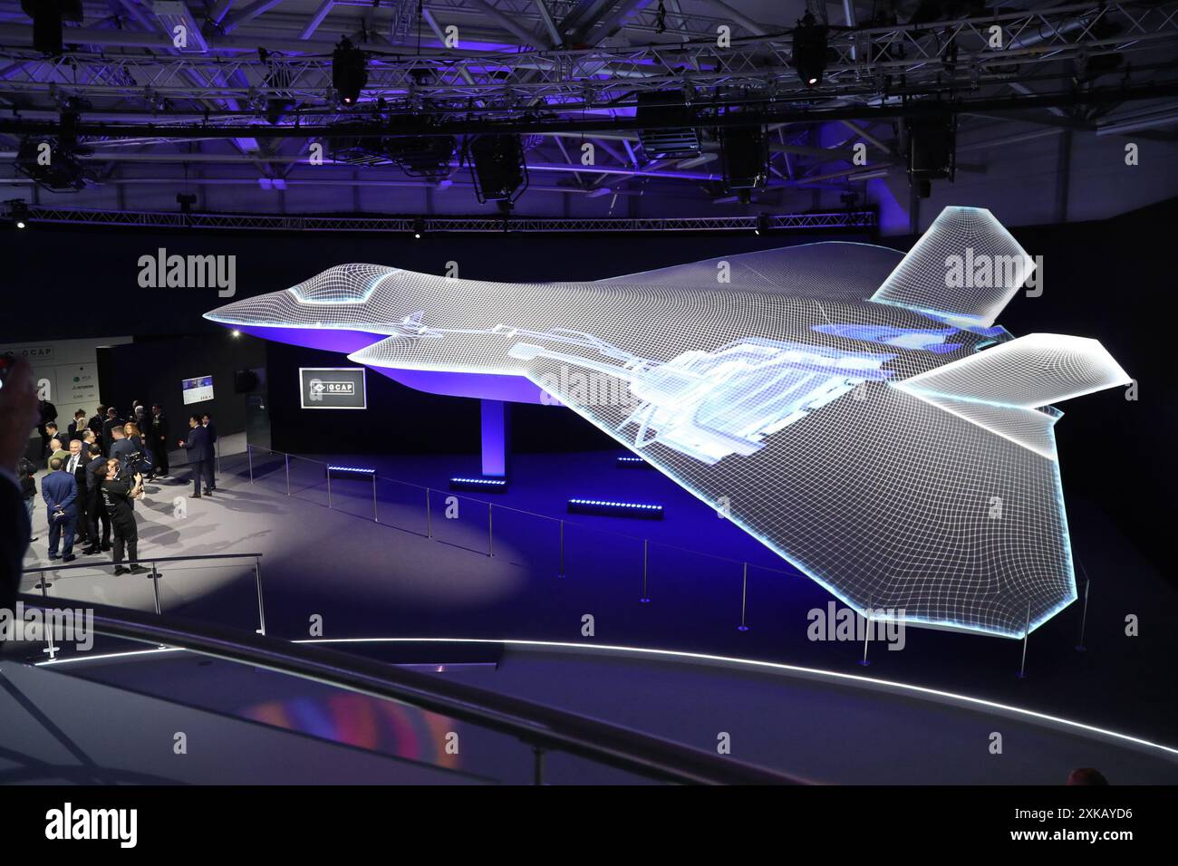 Farnborough, UK, 22 July 2024. Farnborough International Airshow 2024 ...