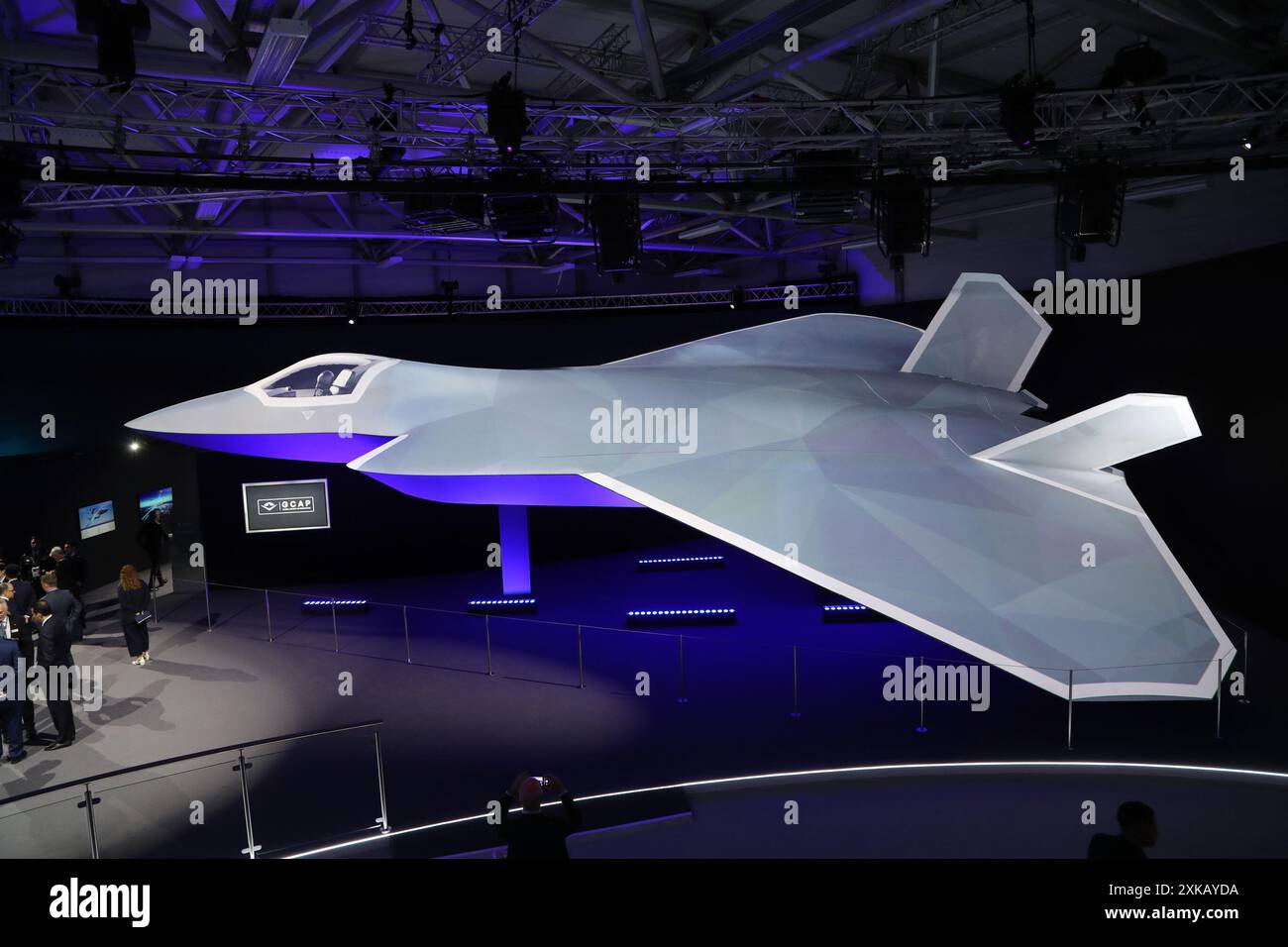 Farnborough, UK, 22 July 2024. Farnborough International Airshow 2024 ...