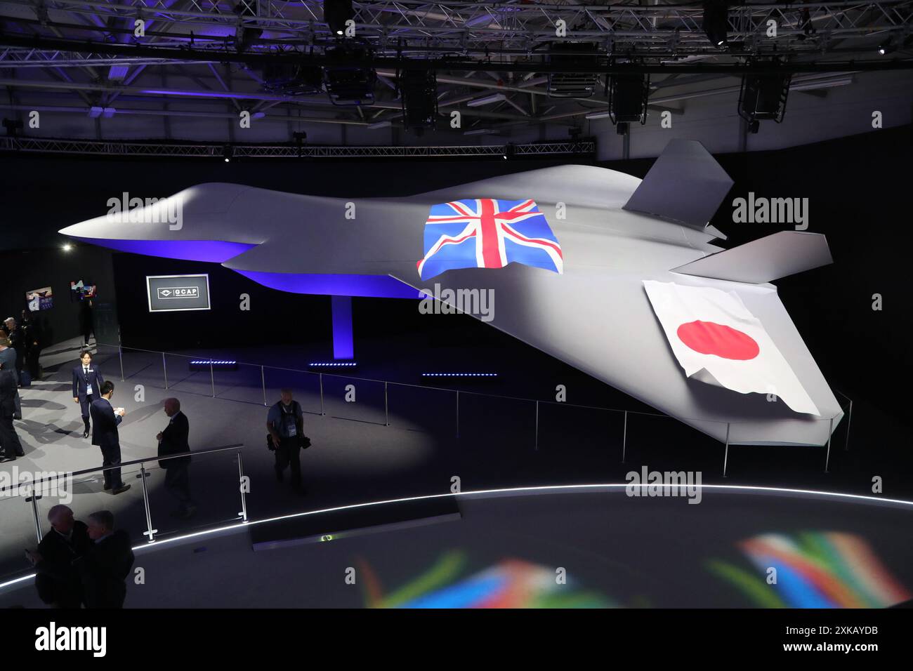 Farnborough, UK, 22 July 2024. Farnborough International Airshow 2024 ...