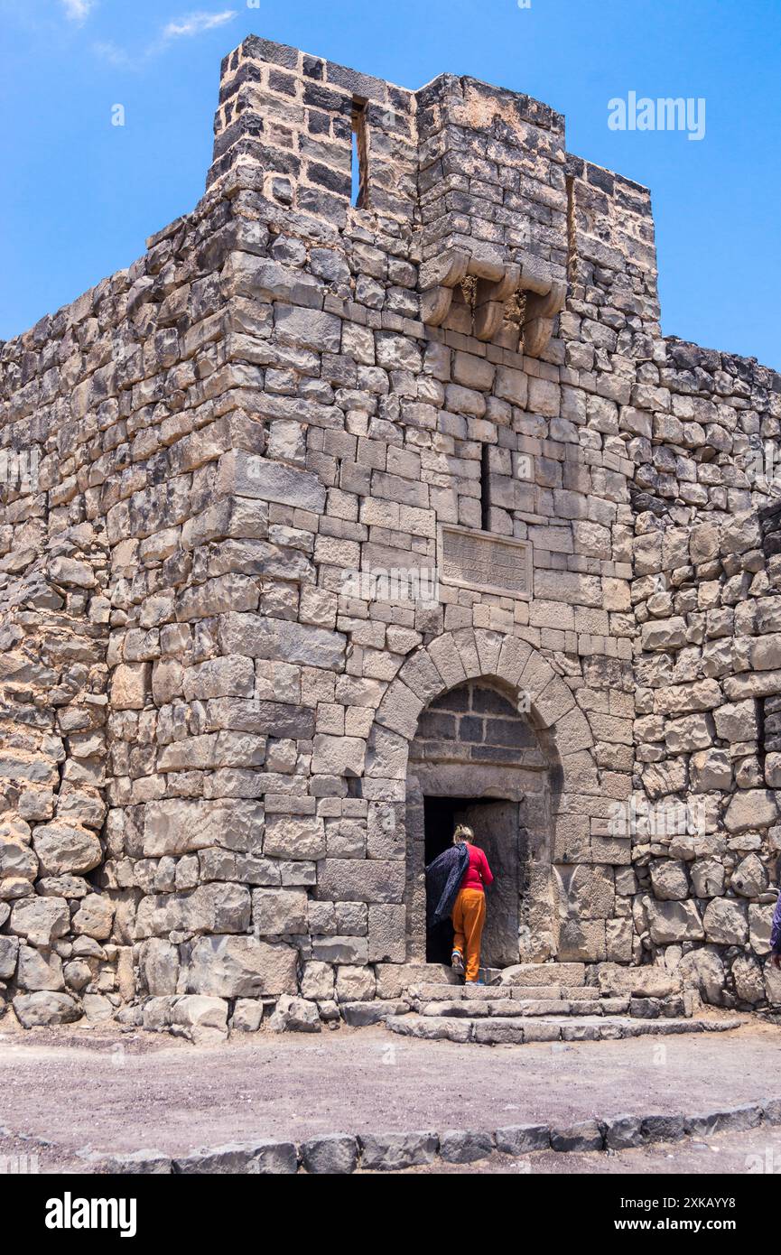 Qasr Al-Azraq, Roman fort , Ayyubid desert castle, Azraq, Jordan ...