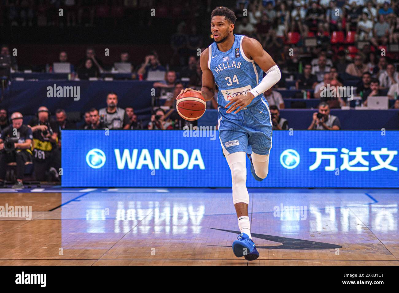 Giannis Antetokounmpo (Greece). FIBA Olympic Qualifying Tournament ...