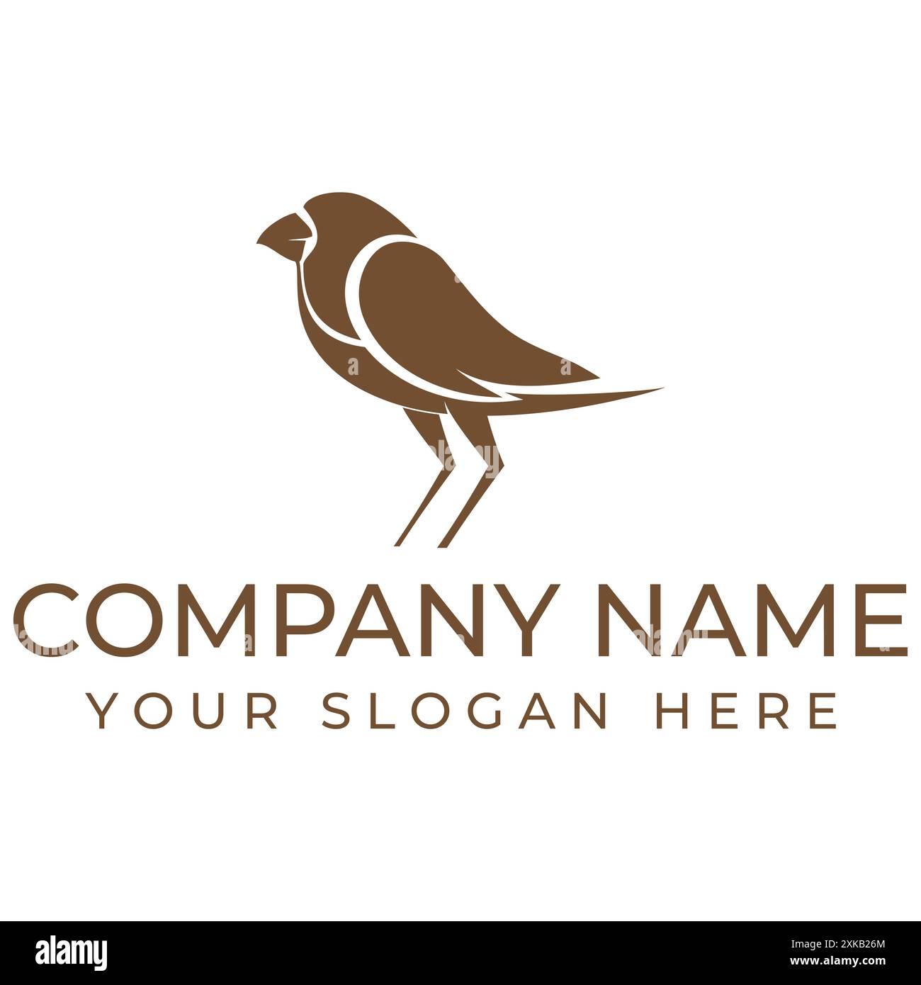 Cute bird logo vector illustrations design icon symbols Stock Vector ...