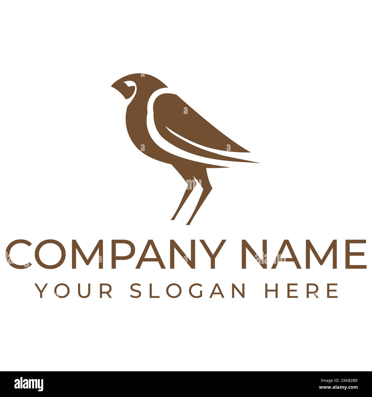 Cute bird logo vector illustrations design icon symbols Stock Vector ...