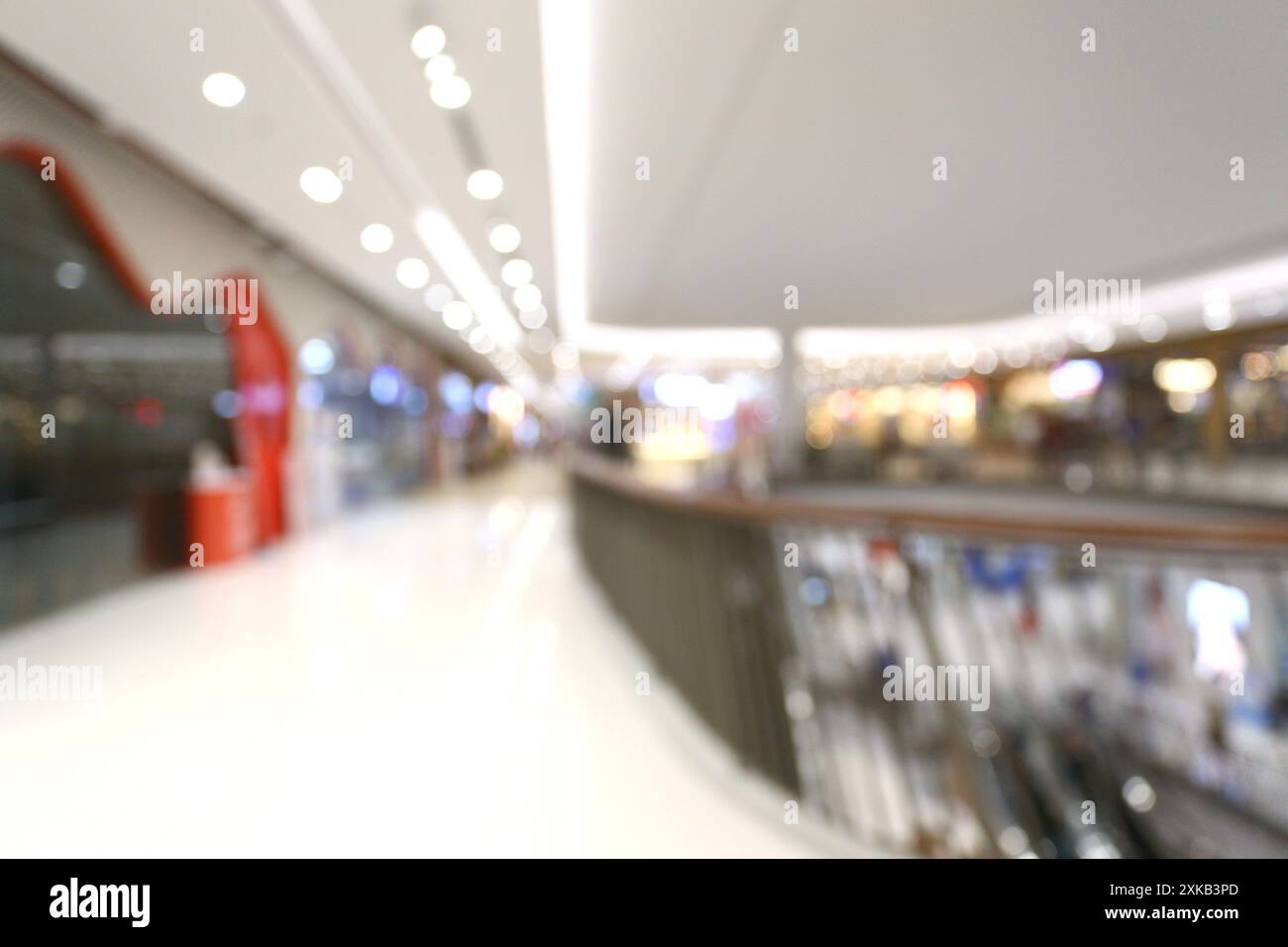 Abstract blur interior background or defocused shopping mall of ...