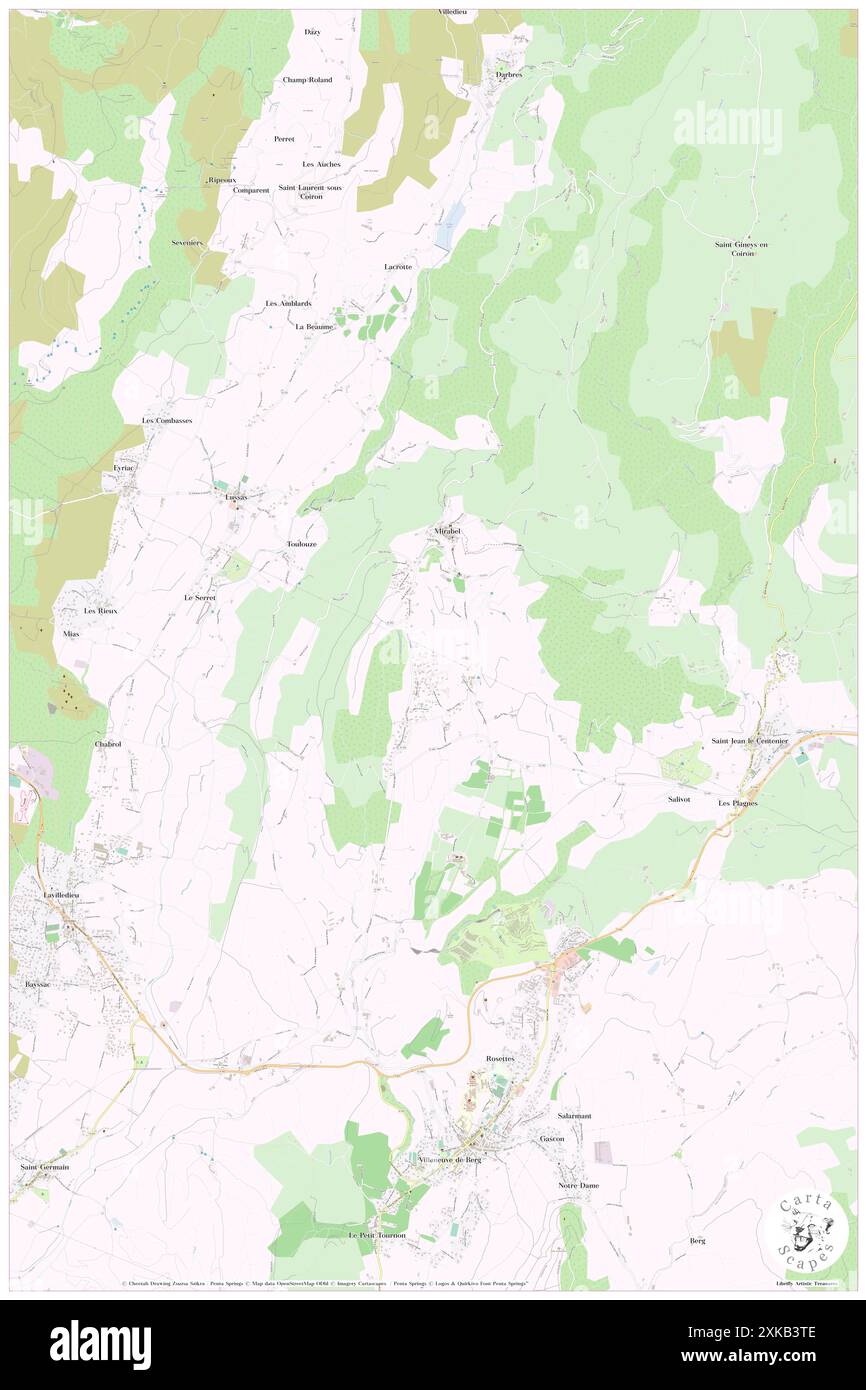 Mirabel map hi-res stock photography and images - Alamy