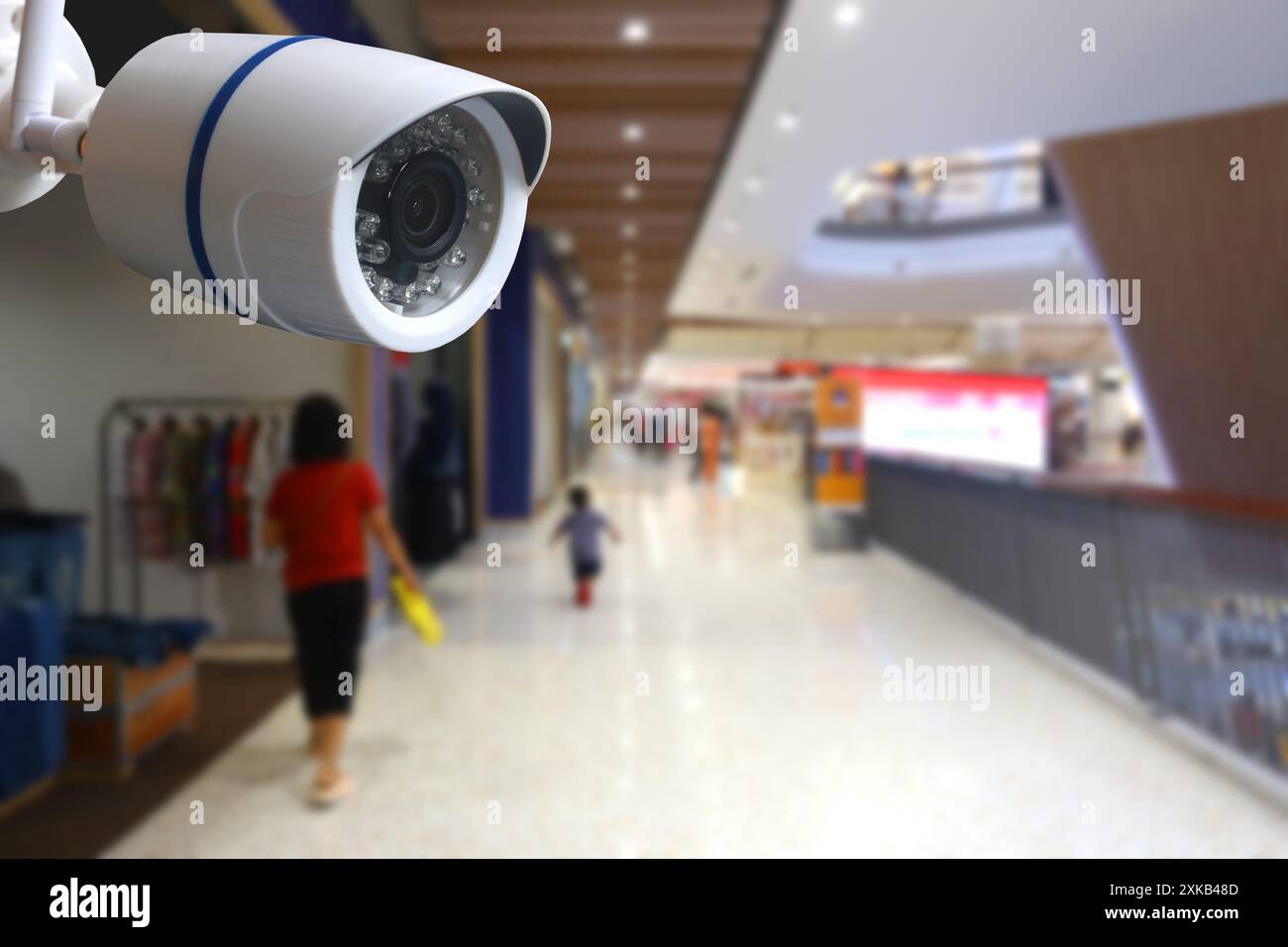 CCTV tool in Shopping mall Equipment for security systems and have copy ...