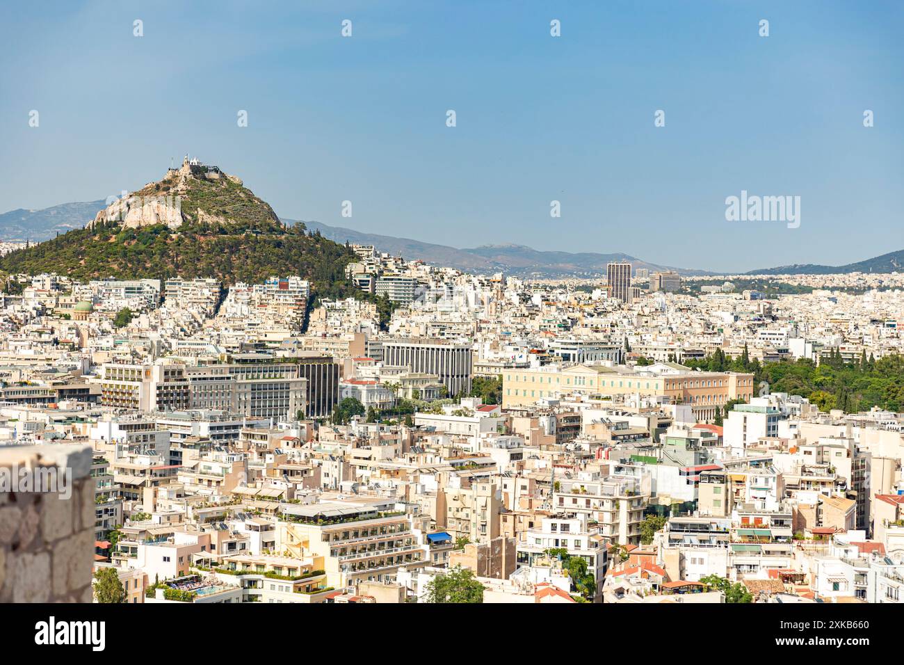 Mount Lycabettus and the city of Athens, Greece - June 2024 © Giorgia ...