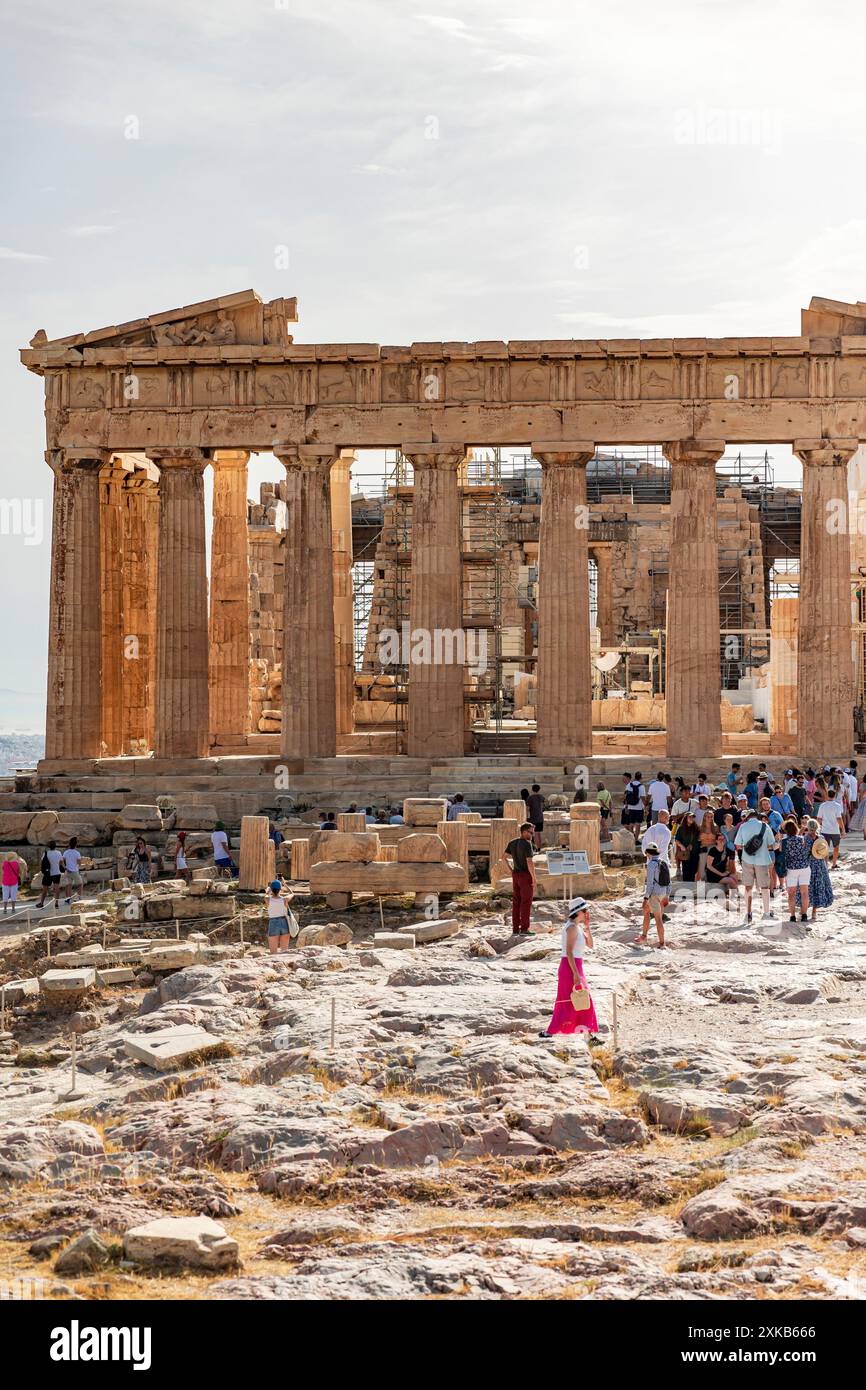 Parthenon on the Acropolis in Athens, Greece, June 2024 © Giorgia De ...