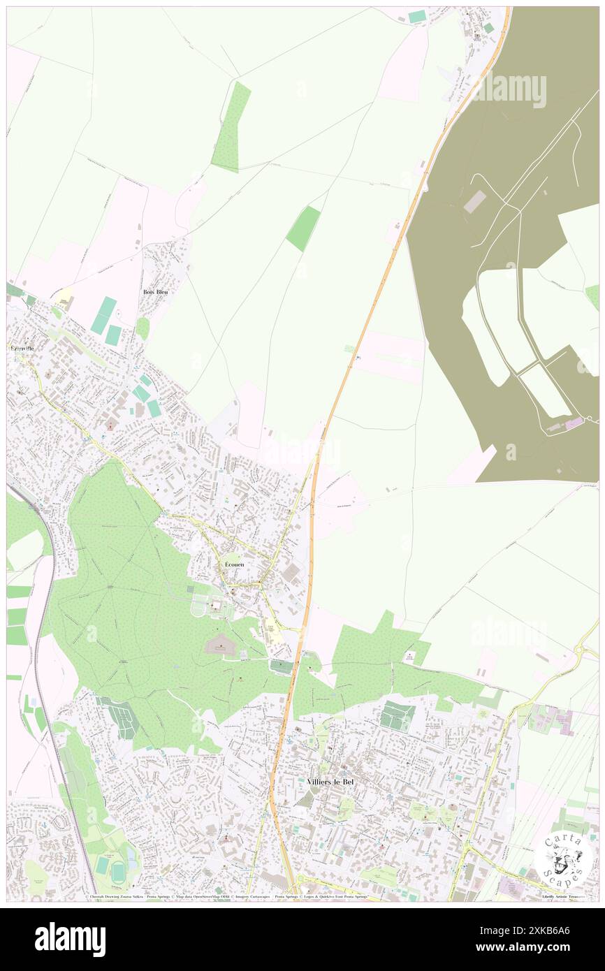 Ecouen, Val d'Oise, FR, France, Île-de-France, N 49 1' 6'', N 2 22' 51 ...