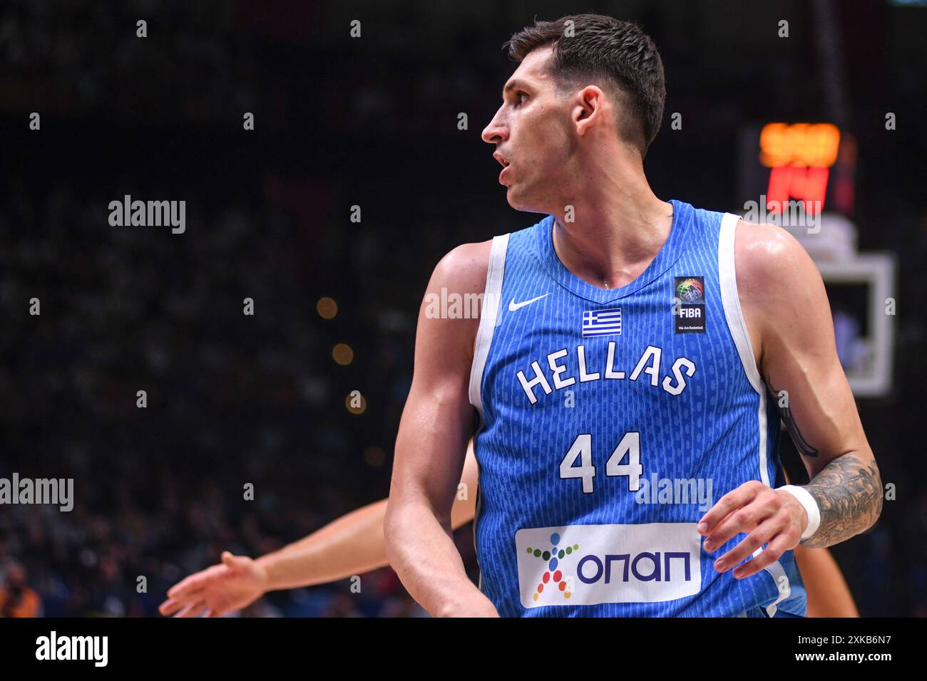 Konstantinos "Dinos" Mitoglou (Greece). FIBA Olympic Qualifying ...