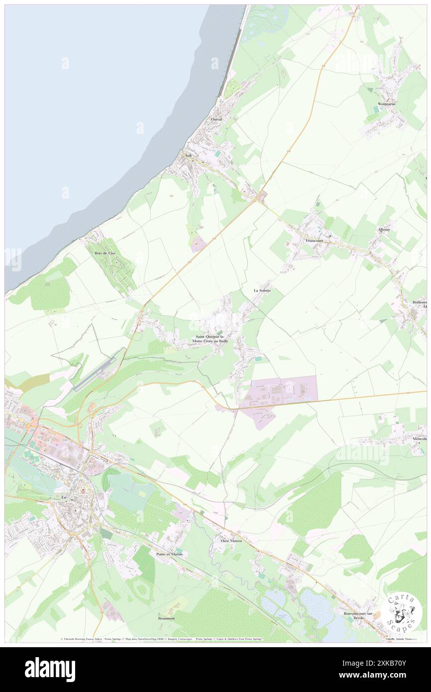 Saint croix road map hi-res stock photography and images - Alamy