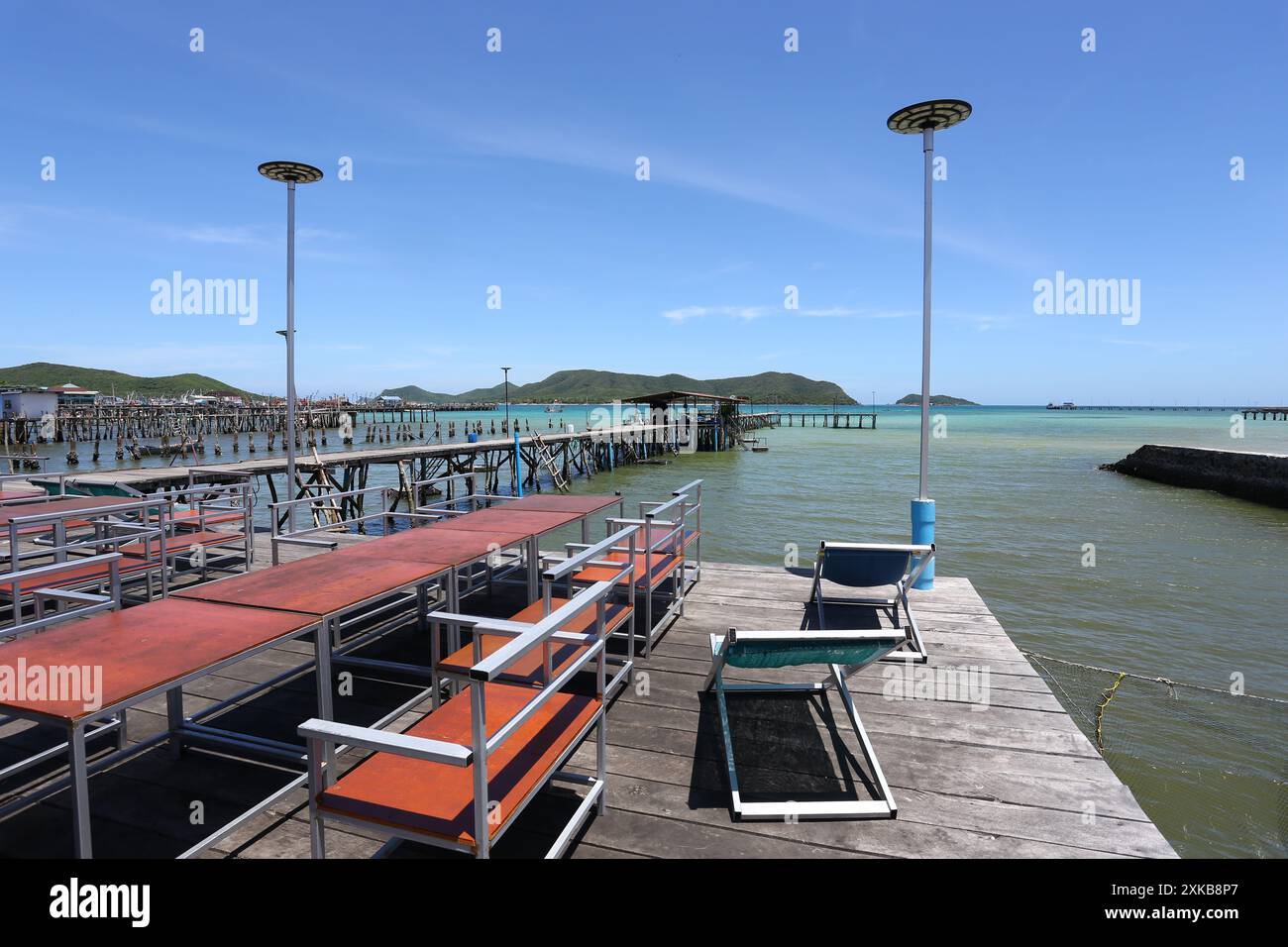 View of the homestay on the coast of Samae San Bay, Most popular marine ...