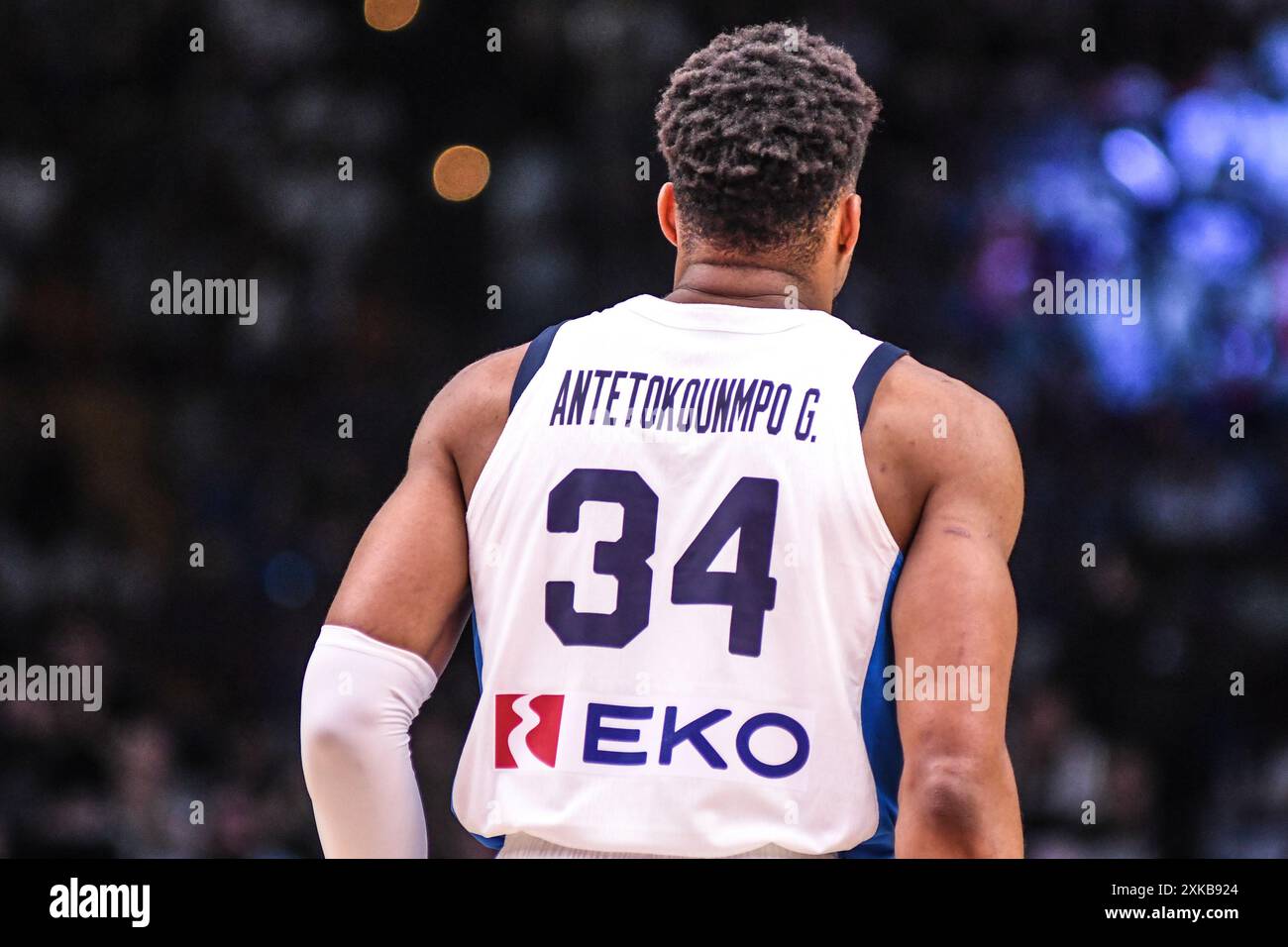 Giannis Antetokounmpo (Greece). FIBA Olympic Qualifying Tournament ...