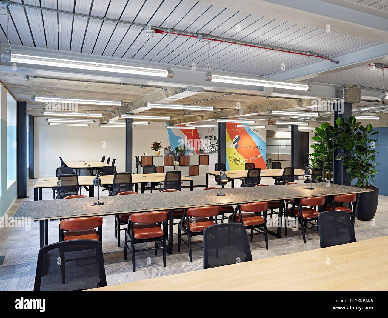 Open plan work and meeting area. The Hickman, London, United Kingdom ...