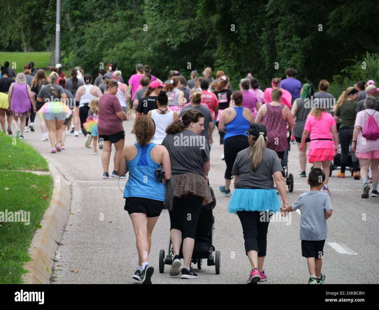 Overland Park, Kansas - July 21, 2024: Diva Dash 5k and 10k at ...